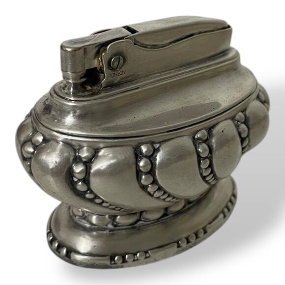 Ronson | Accessories | 94s Ronson Crown Silver Plated Table Lighter ...